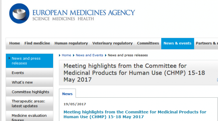 Referrals to the EMA and CHMP? Keep calm and carry on. | European ...